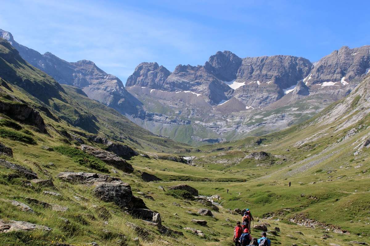 Randonnée dans le massif de Gavarnie Mont-Perdu